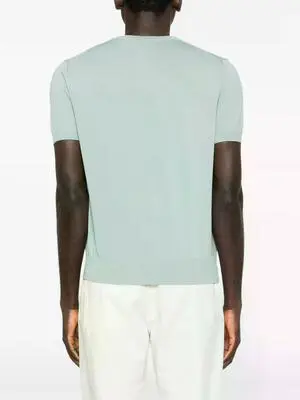 Canali Short-sleeve Knitted T-shirt