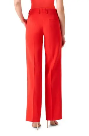 Akris Fabri Pleated Wool Pants