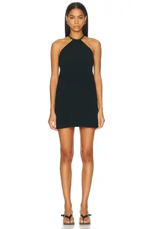 Hunza G Halterneck Mini Dress