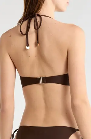 Ramy Brook Gari Halter Bikini Top