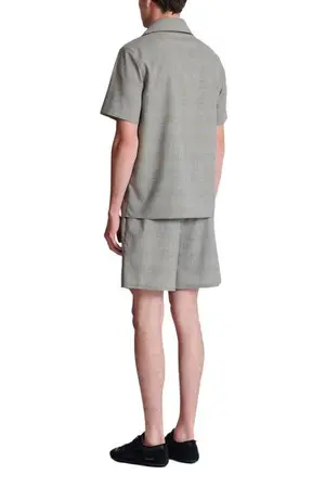 Balmain Short-sleeved Prince Of Wales Shirt
