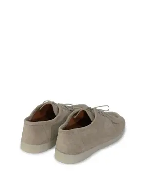 BELLE & BLOOM Heatwave Suede Boat Shoes - Natural