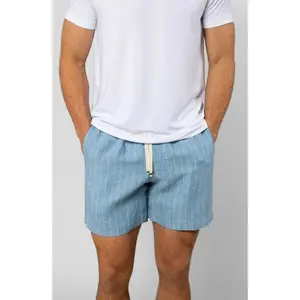 LEISURE LAB Linen Drift Short - Saltwater