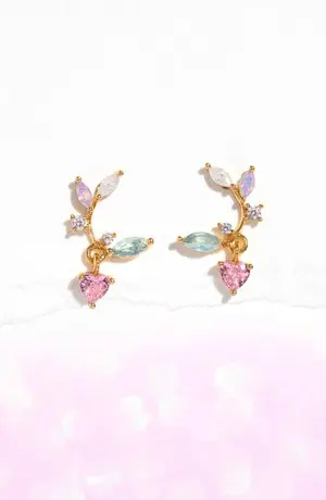 GIRLS CREW Love Blooms Drop Earrings