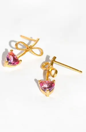 GIRLS CREW Heartstrings Drop Earrings