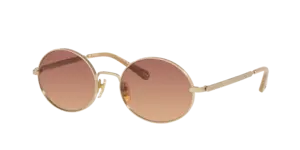 Chloé Round Frame Sunglasses - Brown Gradient