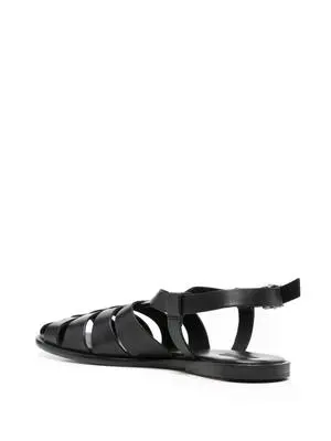 Dragon Diffusion Woven Strap Sandals