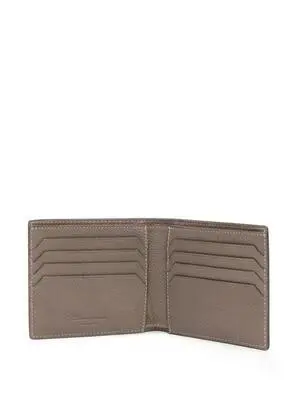 Santoni Logo-print Leather Wallet