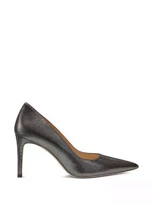 STUART WEITZMAN Power Pointed Pump - Silver