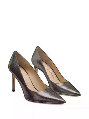 STUART WEITZMAN Power Pointed Pump - Silver
