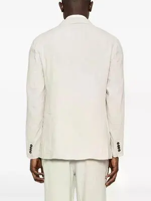 Barena Venezia Herringbone Single-breasted Blazer - Neutrals