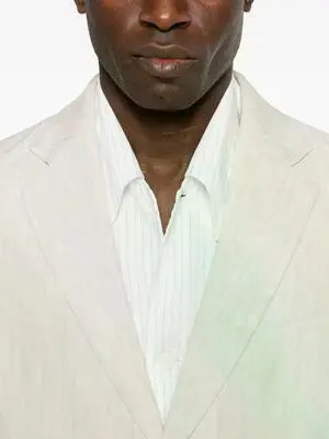 Barena Venezia Herringbone Single-breasted Blazer - Neutrals