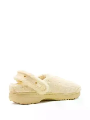 CROCS Furry Mules - Neutrals