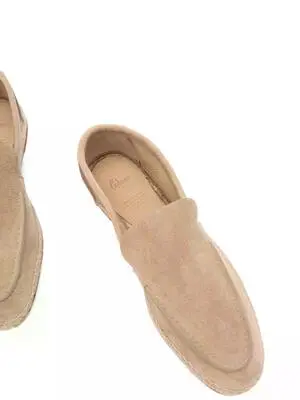 CastaÑer Leather Espadrilles - Neutrals