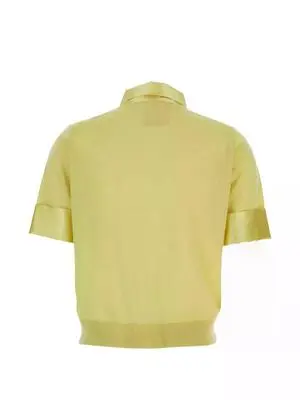 SEMICOUTURE Buttoned Collar Polo Shirt