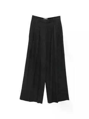 Iceberg Pleated Wide Leg Palazzo Pants