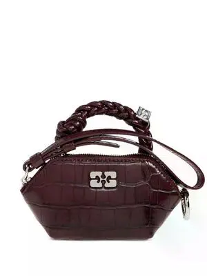 Ganni Silver Tone Mini Bags For Women