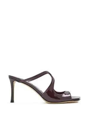 JIMMY CHOO Anise Heeled Sandals - Brown