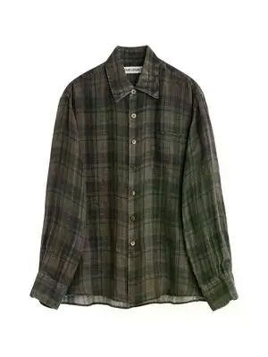 Our Legacy Above Pocket Checked Shirt