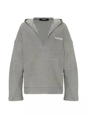 Dsquared2 Hooded V-neck Pullover