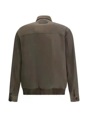 Brioni Long-sleeve Zip Jacket - Green