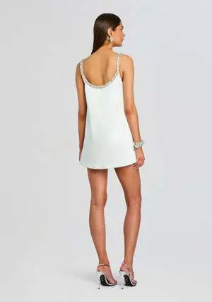 Retrofete Reilly Embellished Mini Dress