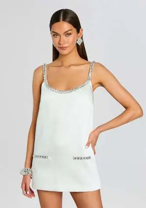 Retrofete Reilly Embellished Mini Dress