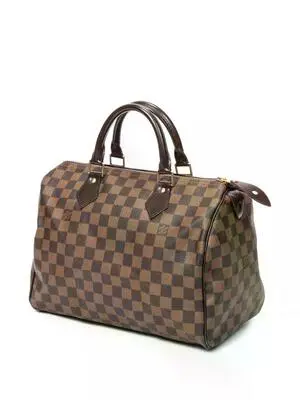 LOUIS VUITTON Speedy 30 Tote Bag - Brown