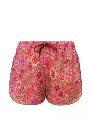 PIP STUDIO Bali Printed Shorts - Brown