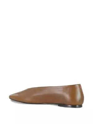 AeydĒ Pointed-toe Leather Pumps