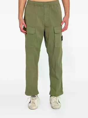 Men's Green Cargo Trousers