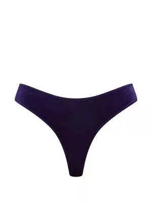 MAISON CLOSE Rococo Thong - Purple