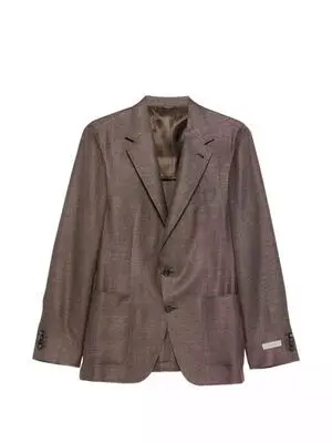 Canali Kei Notched-lapel Blazer