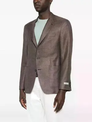 Canali Kei Notched-lapel Blazer