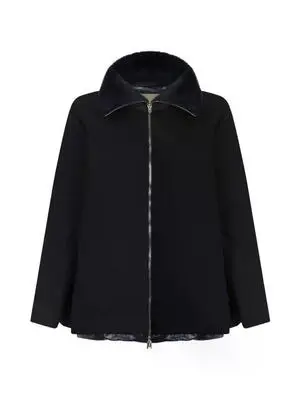 Herno Fur Collar Zip Coat