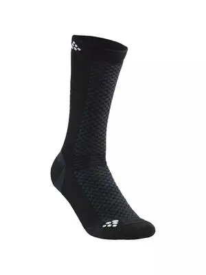 CRAFT Logo Detail Socks - Black