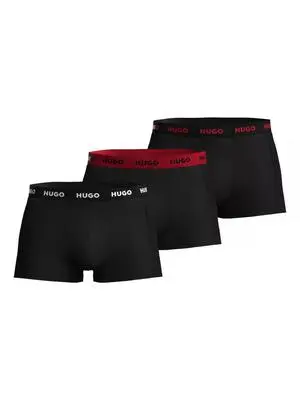 Hugo Logo-waistband Boxers - Black