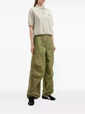 FINGERCROXX Cropped Polo Shirt