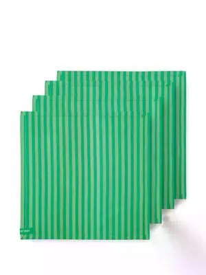 PIP STUDIO Striped Napkins - Green