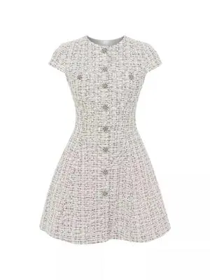 Alice + Olivia Button Detailed Dresses