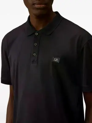 C.P. COMPANY 70/2 Mercerized Jersey Gasato Short Sleeve Polo