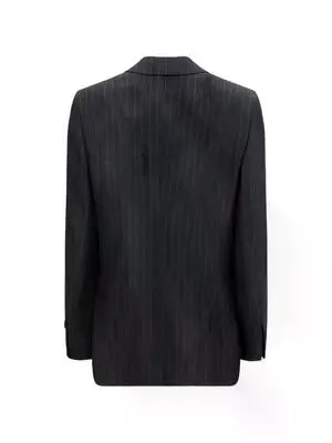 FERRAGAMO Pinstripe Wool Blazer