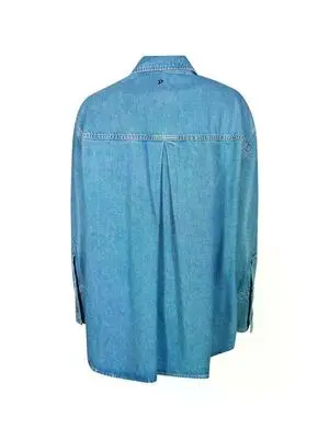 DONDUP Buttoned-pocket Denim Shirt