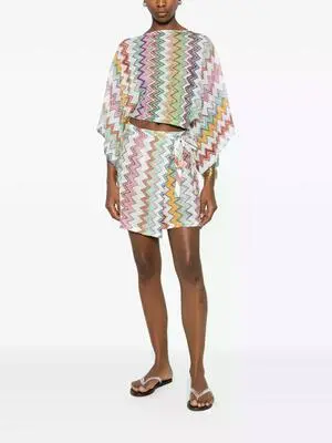 Missoni Zigzag-pattern Mini Skirt