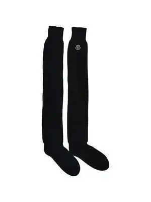 MONCLER + RICK OWENS Hiking Cotton Socks - Black