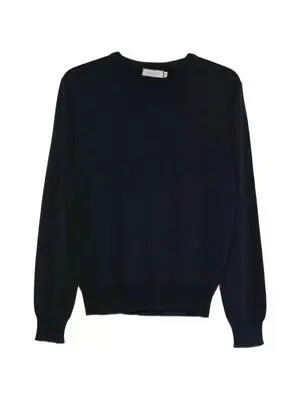 Canali Crew-neck Sweater - Blue