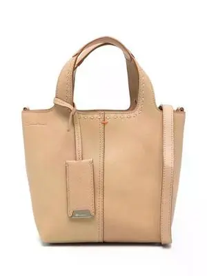 Santoni Leather Tote Bag