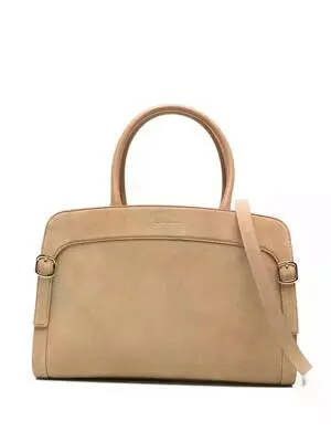 Santoni Suede Tote Bag