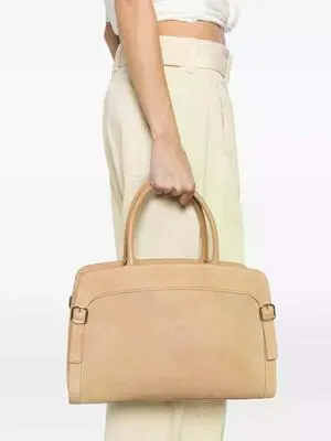 Santoni Suede Tote Bag