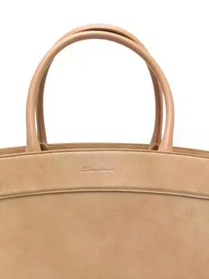 Santoni Suede Tote Bag